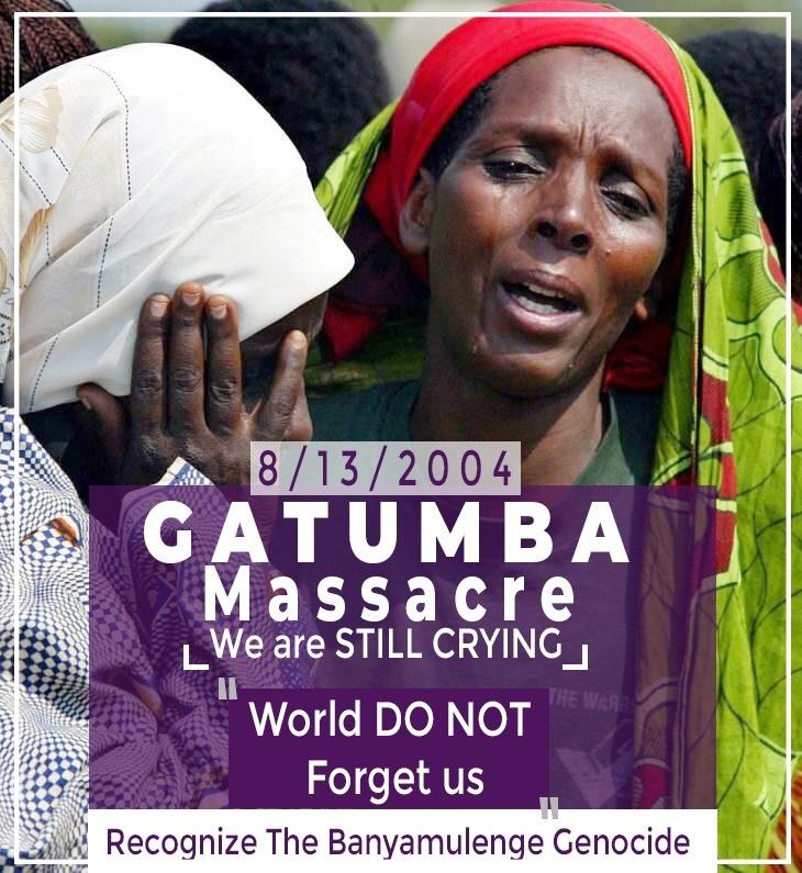 SIXTEEN YEARS AFTER THE MASSACRES OF THE BANYAMULENGE REFUGEES IN ...